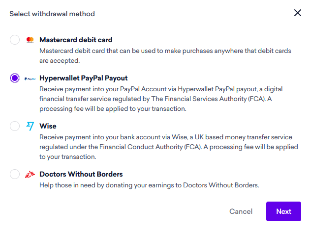 Mode de paiement PayPal – French
